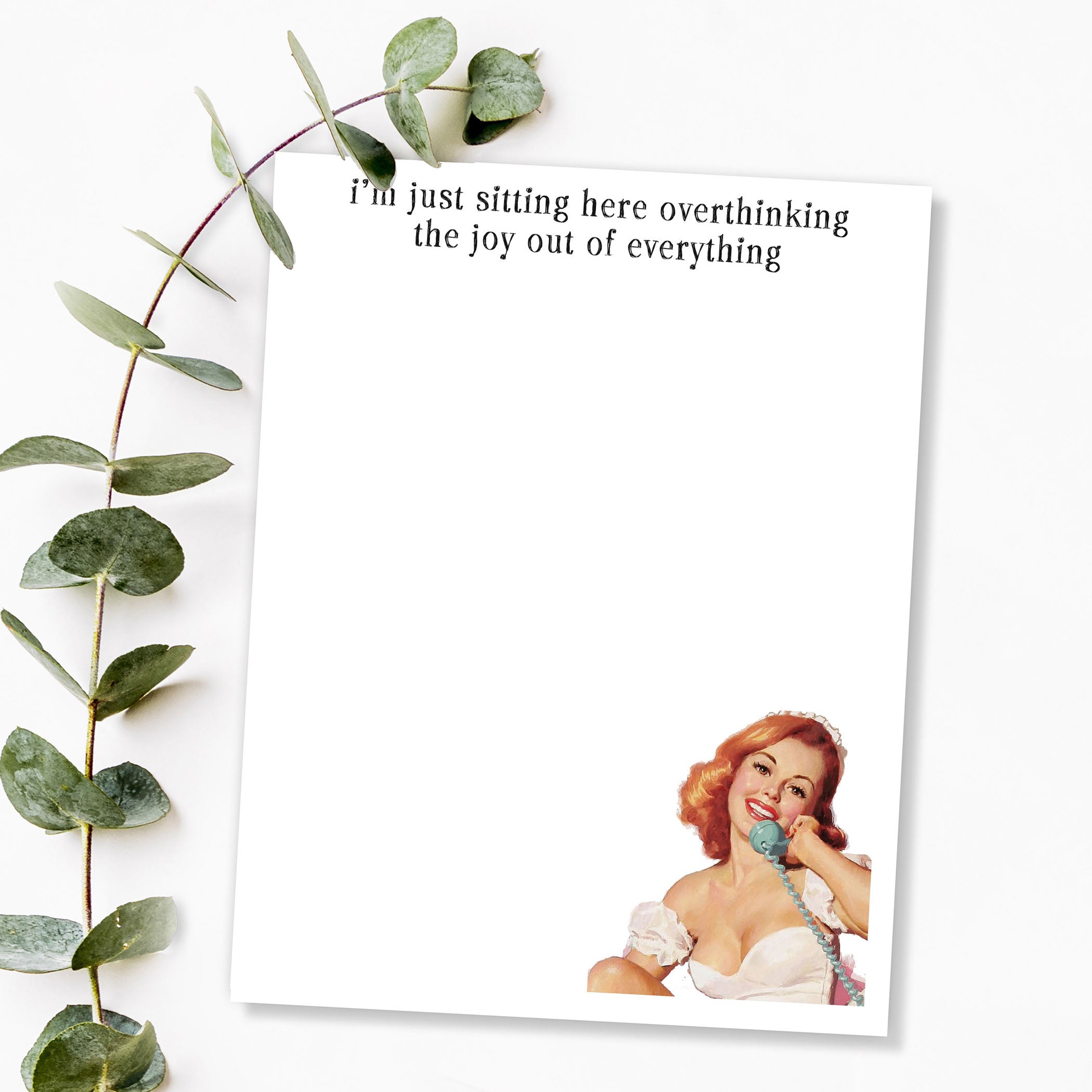 Sassy Lady Notepads – Paper House Print Shop
