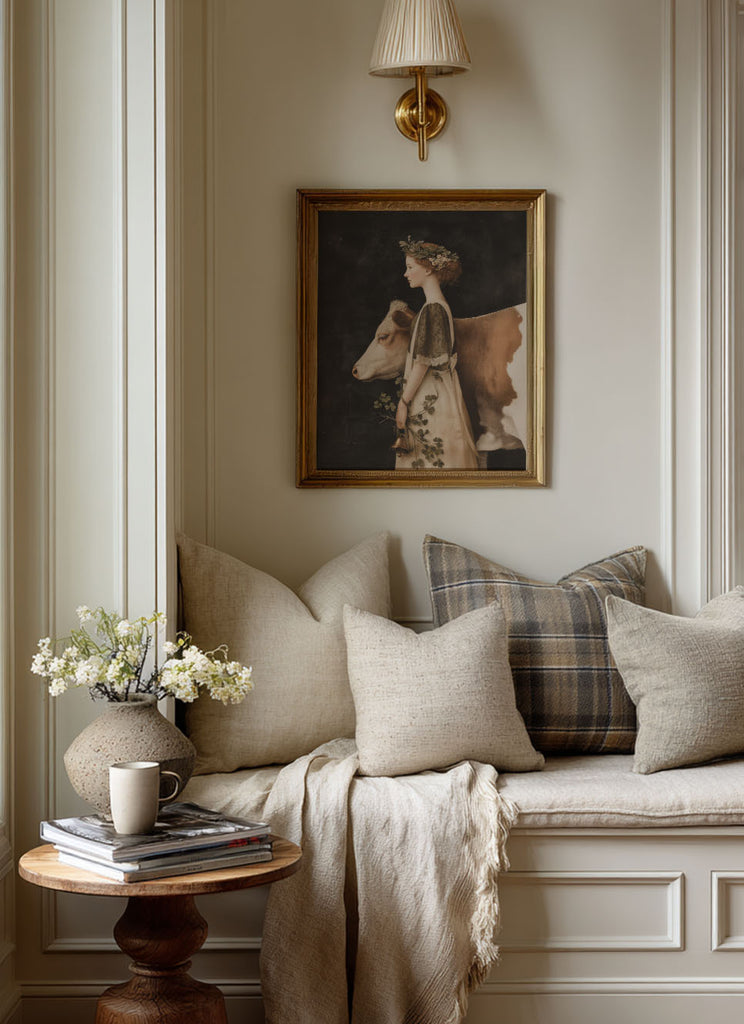 The Irish Milkmaid Art Print – Paper House Print Shop