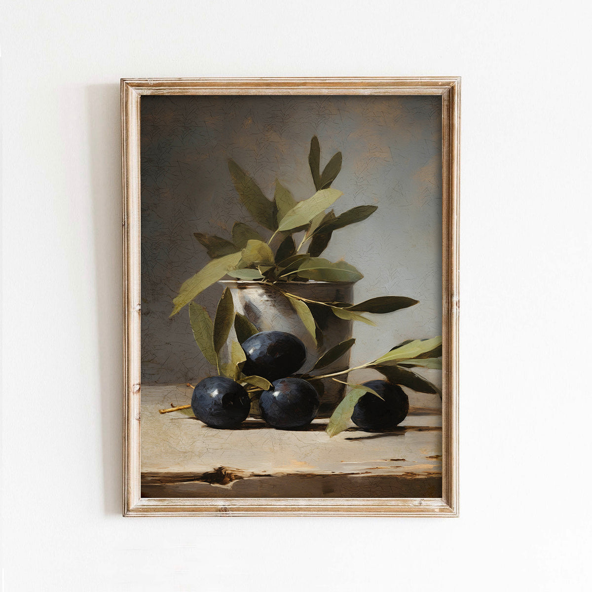 Olives Still Life Portrait Art Print – Paper House Print Shop