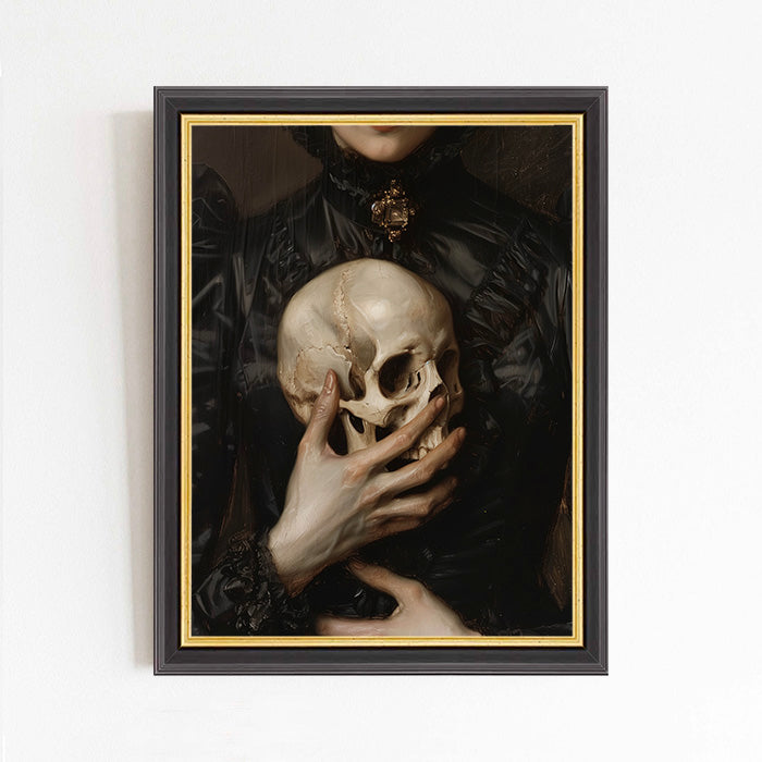 Beloved Skull Art Print – Paper House Print Shop
