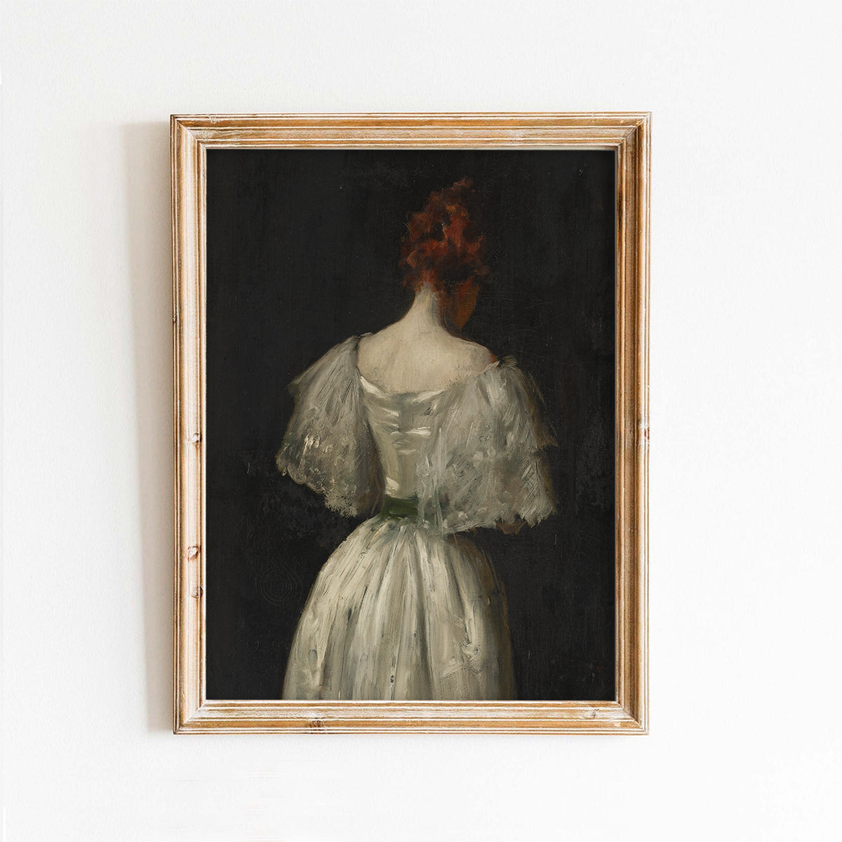 Woman's Back Vintage Art Print – Paper House Print Shop