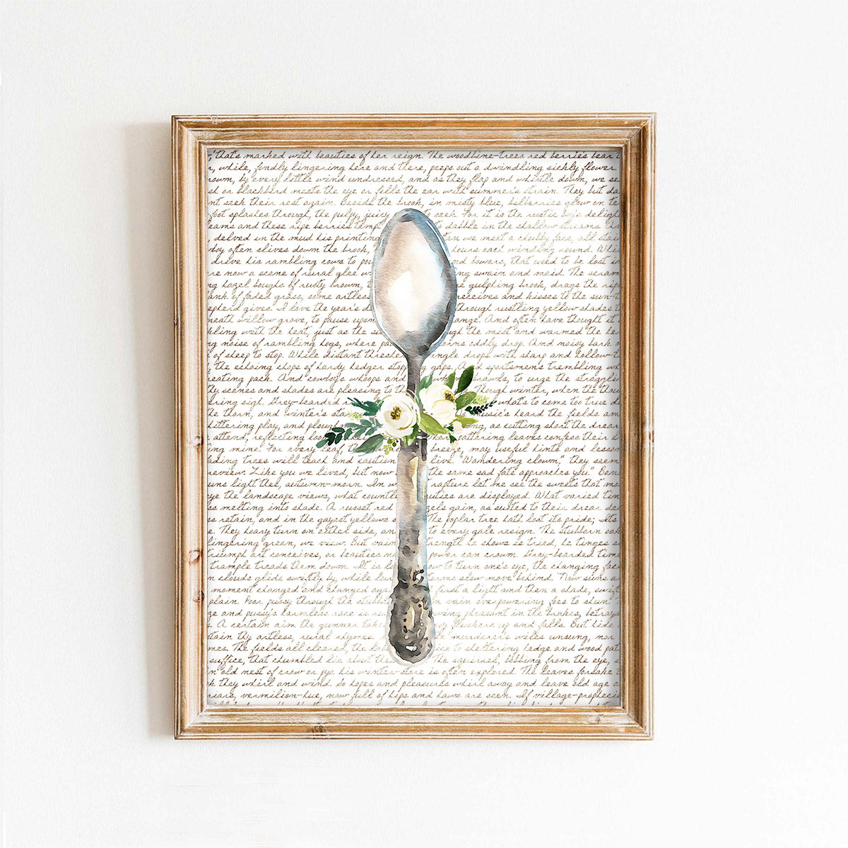 Spoon Kitchen Art Print – Paper House Print Shop