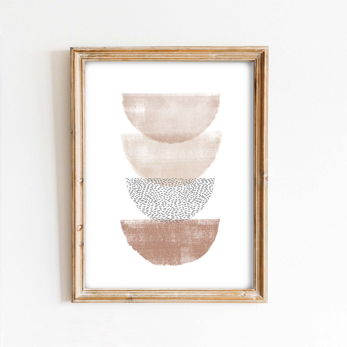 Stacked Abstract Art Print – Paper House Print Shop