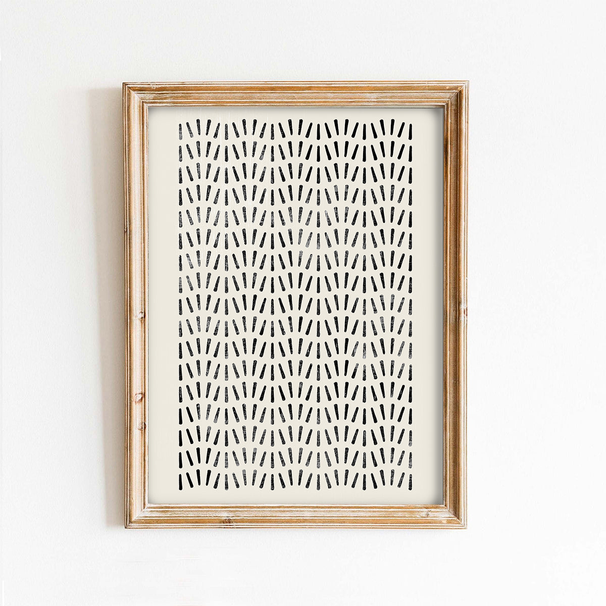 Tally Pattern Abstract Art Print – Paper House Print Shop